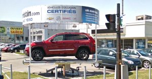 Rotating platform | Podium Car Display for car dealership