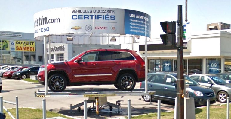 Rotating platform | Podium Car Display for car dealership